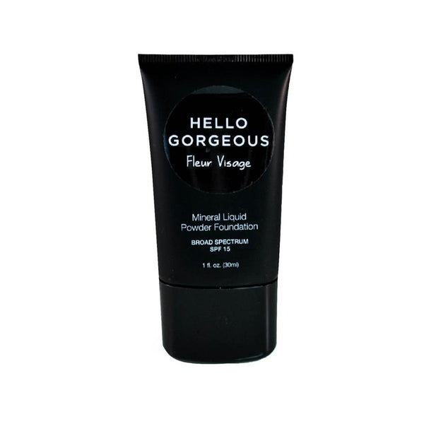 Hello Gorgeous Mineral Liquid Powder Foundation (Pale Beige) - The ...